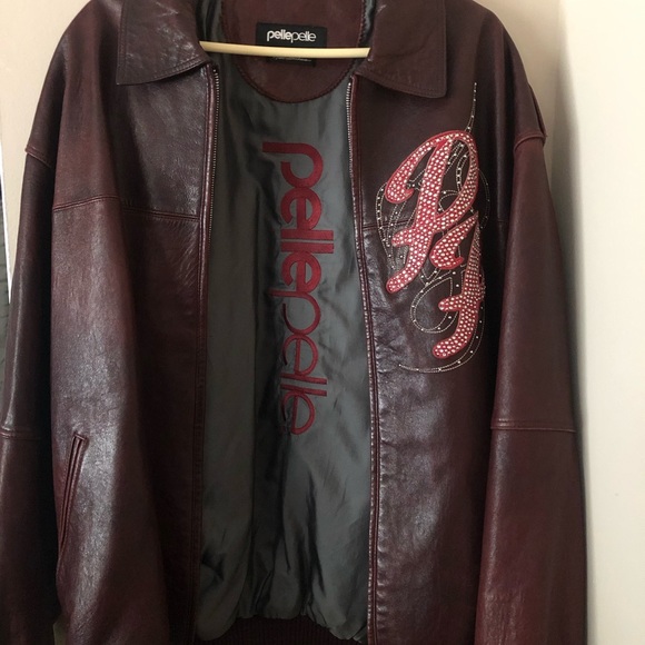 Pelle Pelle | Jackets & Coats | Vintage Leather Pelle Pelle Jacket ...